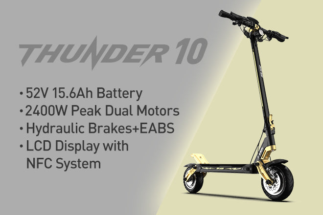 SPECIAL DEAL! SPLACH Thunder: Silky Smooth Dual Motor Electric Scooter ...